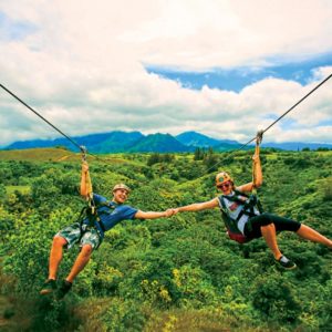 Adrenaline Zip Line and River Tubing with Adventure Falls - Jamaica Quest