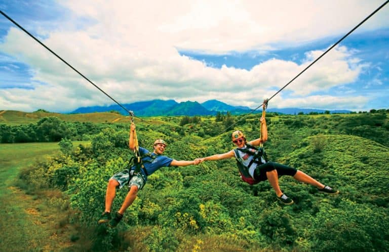 Adrenaline Zip Line and River Tubing with Adventure Falls - Jamaica Quest